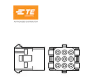 1-480707-2 触点类型: Socket (Female)  节距: 6.35 mm 9 P