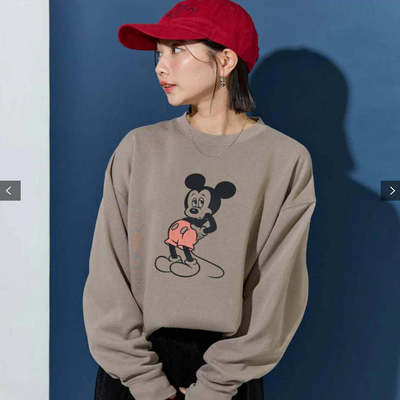 联名款FS 纯原尾货 25年新经典前后印卡通图案软糯加绒圆领卫衣