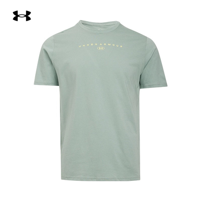 UA春夏Stacked男子印花运动休闲短袖T恤6000211