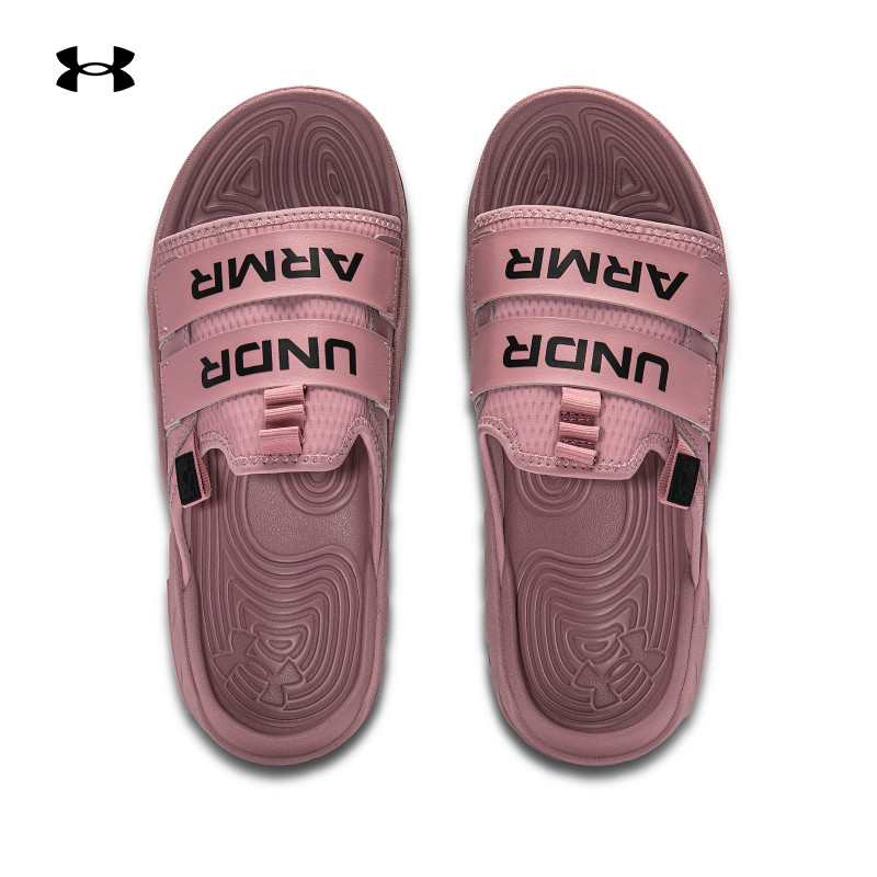 安德玛官方UA春夏Alpha 2.0男女情侣运动休闲拖鞋3026284_虎窝淘