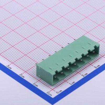 JL2EDGVC-50807G01 插拔式接线端子 1x7P 5.08mm 排数:1 每排P数: