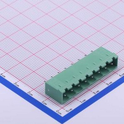 JL2EDGVC-50808G01 插拔式接线端子 1x8P 5.08mm 排数:1 每排P数: