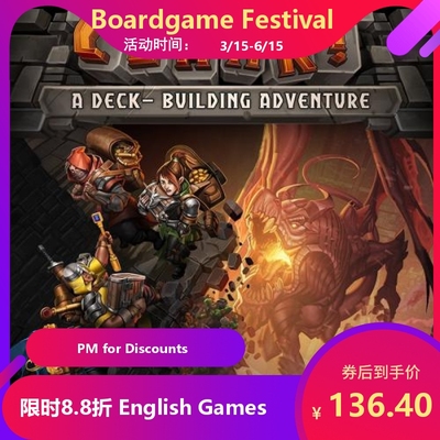 【MT桌游】龙穴寻宝Renegade Game Studios Clank!英文english