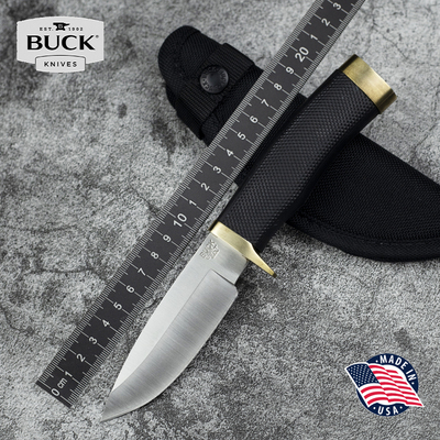 美国进口BUCK巴克多功能野营直刀