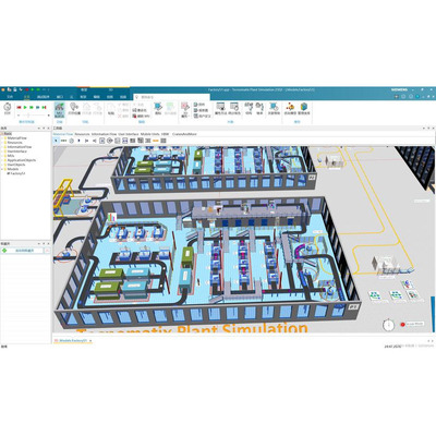 Plant Simulation‌物流仿真AGV路径规划‌虚拟调试能耗分析代做