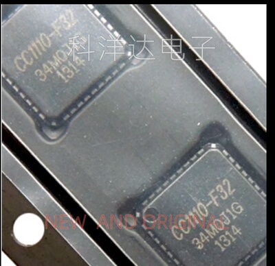CC1110F32RSPR 丝印CC1110-F32 圆角QFN36 无线射频芯片 量大价优