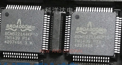 BCM5221A4KPTG BCM5221A4KPT TQFP-64 以太网收发器芯片 量大价优
