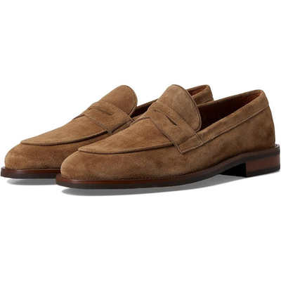 美国产Allen Edmonds男鞋反绒复古牛皮休闲皮鞋真皮乐福鞋单鞋