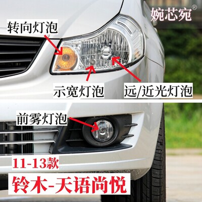 213款铃木天逸尚悦前大灯