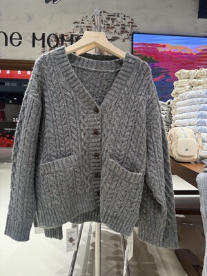 OM one moment国内正品代购针织毛衣外套不支持退换