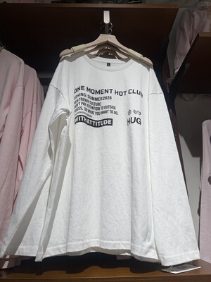 OM one moment国内北京正品代购长袖T恤不支持退换