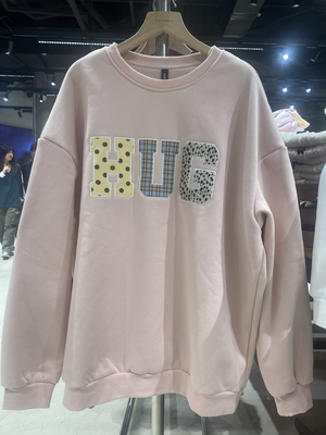 OM one moment国内正品代购宽松圆领字母卫衣不支持退换