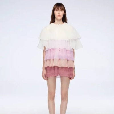 仙女彩虹蛋糕连体裤短裤