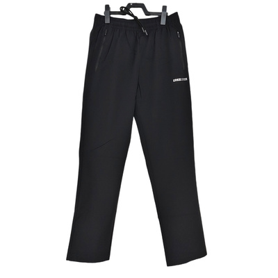 鸿星尔克速干直筒长裤梭织运动裤