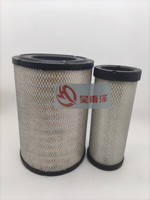 吴雨泽日立挖机ZAX200-5G 210-5G YA00007394 YA00007606空气滤芯