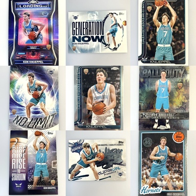 康克尼普尔NBA球星卡专辑 新秀RC 克努佩尔 黄蜂 topps chrome