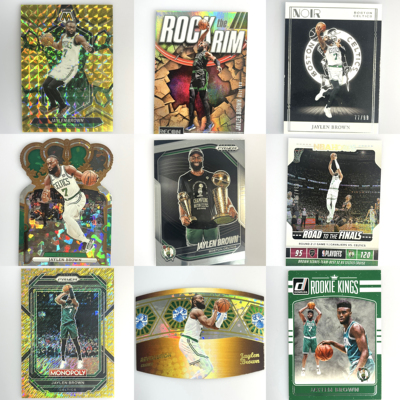 杰伦布朗球星卡专集（300种）nba篮球  BROWN 新秀 帕尼尼 topps