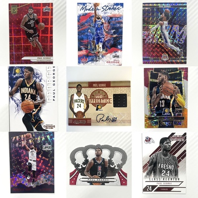 保罗乔治球星卡专集 nba篮球球星卡 paul george正版 帕尼尼topps