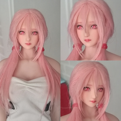 罪恶王冠蝶祈定制手办头雕女兵人