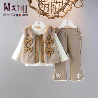 MXAG婴儿童装女宝宝秋冬