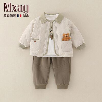 MXAG婴幼儿秋冬三件套a类
