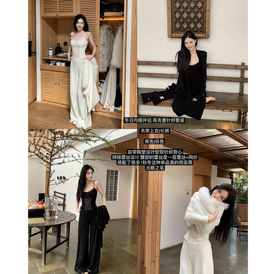 冬日内搭伴侣高克重针织套装