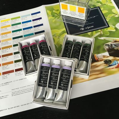 日下部KUSAKABE微香型油画颜料 Zephyr轻风系列单色1