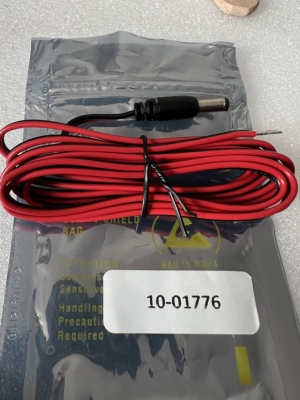 10-01776[CBL ASSY STR PLUG 2.1MM 6' 18AWG] 现货实拍