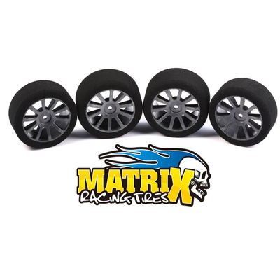 意大利 Matrix 1/10油房 竞赛海绵胎 混碳轮毂平路胎平跑轮胎12mm