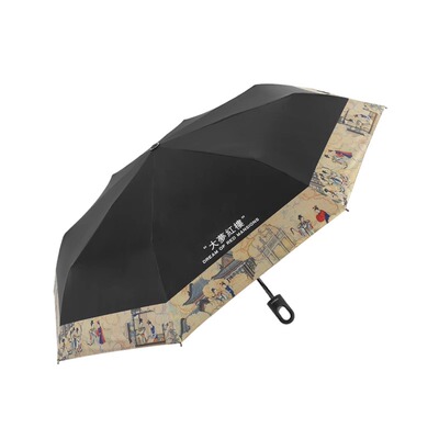 rabbituu【大梦红楼】晴雨两用伞遮阳伞防晒放紫外线太阳伞雨伞