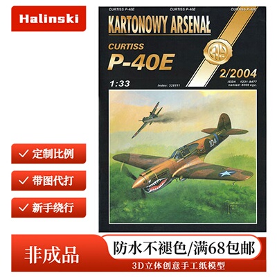 Halinski KA 2004-02 - Curtiss P-40E