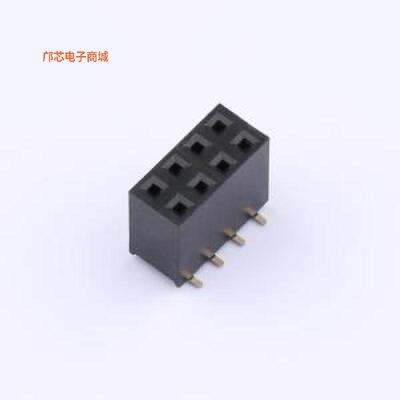 HX PM-2.54-02-04-S-H8.5 - -|全新原装配套排针HX P