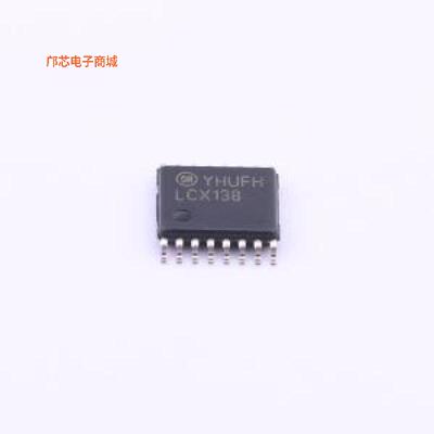 74LCX138MTCX -||全新TSSOP-16IC DECODER/DEMUX 1X3:8 16-TSSOP