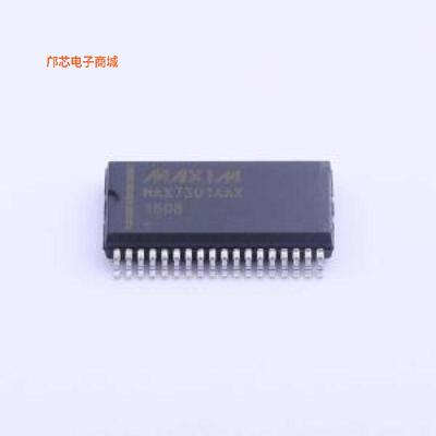 正品原装-MAX7301AAX+||全新