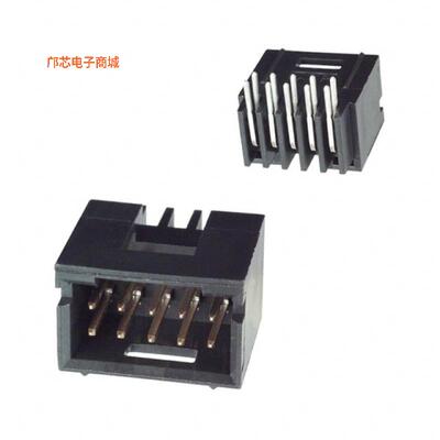 5-103166-3 -||全新弯插,P=2.54mmCONN HEADER R/A 10POS 2.54MM
