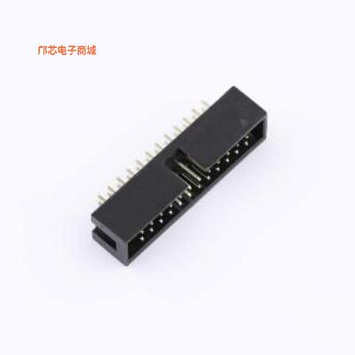 B-3000S24P-0110 -[(全新原装简牛/间距2.54mm/直针/黑色 工业级