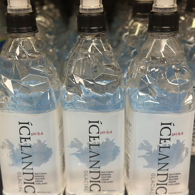 代购冰岛进口 ICELANDIC冰岛冰川天然纯净水/矿泉水 750毫升*6瓶