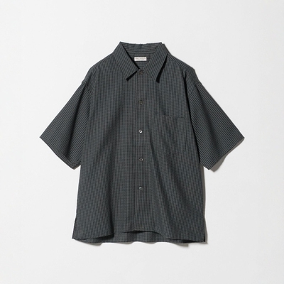 东京胖黄瓜日本代购 BEAUTY&YOUTH / GRANDE 露营短袖衬衫 0010