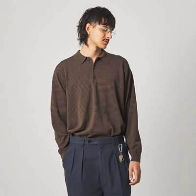 【5折】Steven Alan 高捻纱线紧密编织纯棉POLO衫 男款 0007