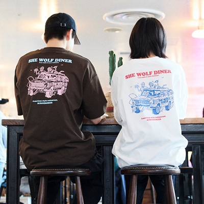 26春夏 SHE WOLF DINER x FREAK'S STORE 速干抗菌防臭T恤 3043