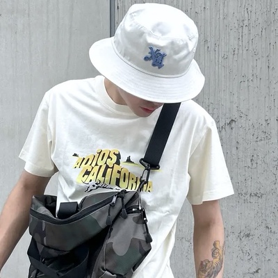XLARGE x New Era 日潮 纽亦华 联名款 渔夫帽子 全棉舒适