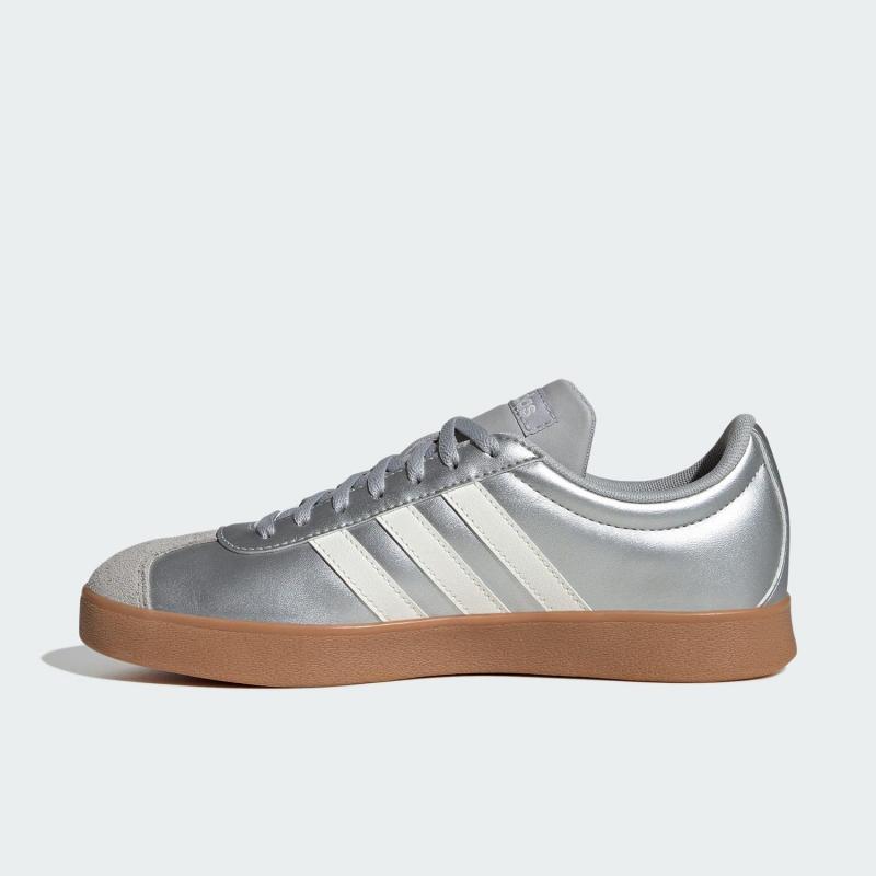 adidas阿迪 VL COURT BASE女子时尚舒适透气休闲低帮板鞋JQ3048