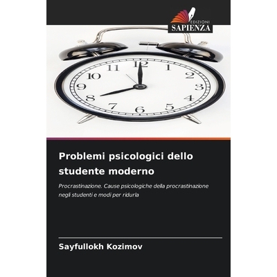 预订 Problemi psicologici dello studente moderno 9786209575075