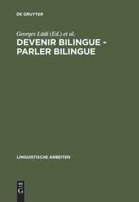 【预订】Devenir bilingue - parler bilingue 9783484301696