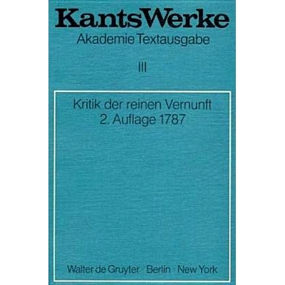 预订 Kritik der reinen Vernunft: 9783110014365