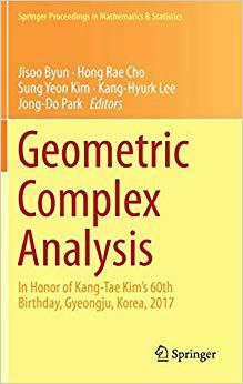 【预售】Geometric Complex Analysis
