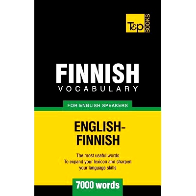预订 Finnish vocabulary for English speakers - 7000 words: 9781780718224