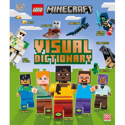 预订 乐高 Minecraft 视觉词典 图书馆版 ：此版本不包括小人仔 玩具玩偶 英文 LEGO Minecraft Visual Dictionary (Library Editi
