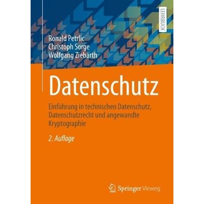 预订 Datenschutz Einführung in technischen Datenschutz, Datenschutzrecht und angewandte Kryptographie 数据保护：技术数
