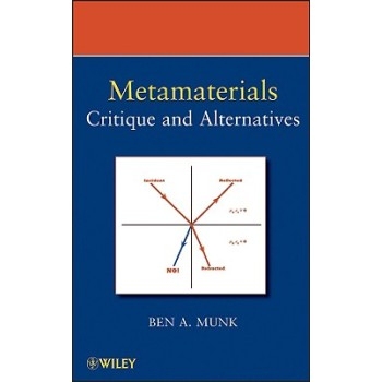 预订 Metamaterials: Critique and Alternatives 间位材料：批判与替代物: 9780470377048